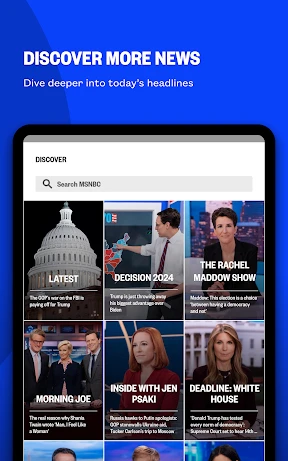 MSNBC: Watch Live & Analysis Download - Appcrazy